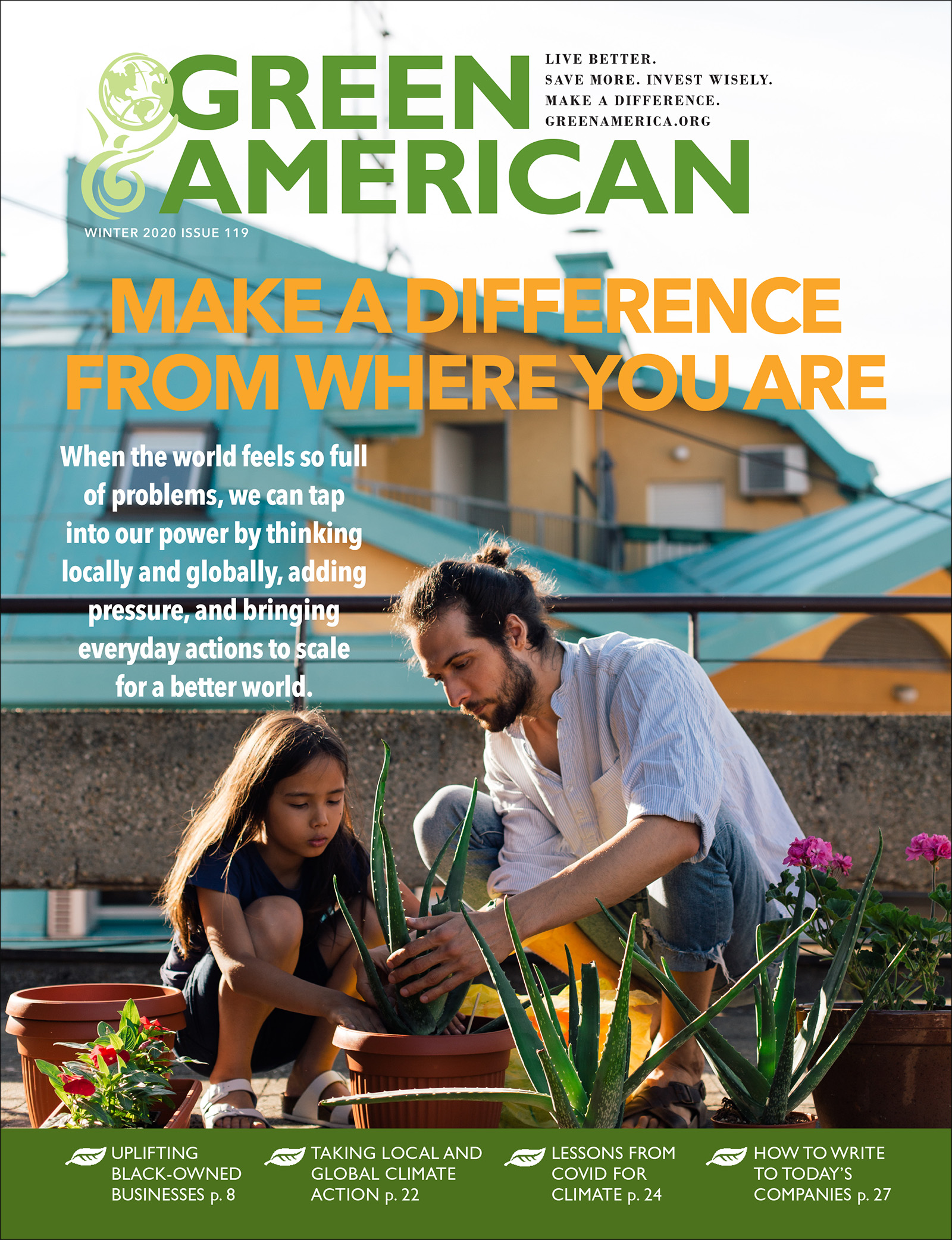 Make a Difference from Where You Are | Green America