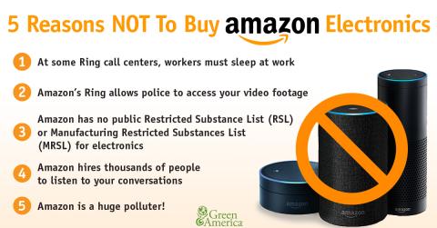 5 Reasons Not to Buy Amazon Electronics | Green America